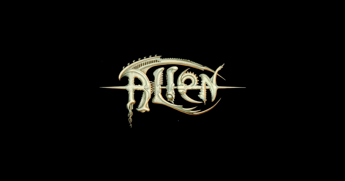 Monster Alien Logo Xenomorph Movie Vintage Film - Xenomorph Alien ...