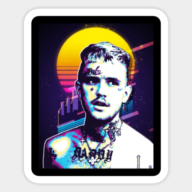 Lil Peep Fan Art - Lil Peep - Sticker | TeePublic