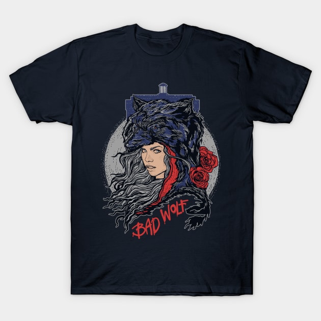 Bad Wolf - Doctor Who - T-Shirt | TeePublic