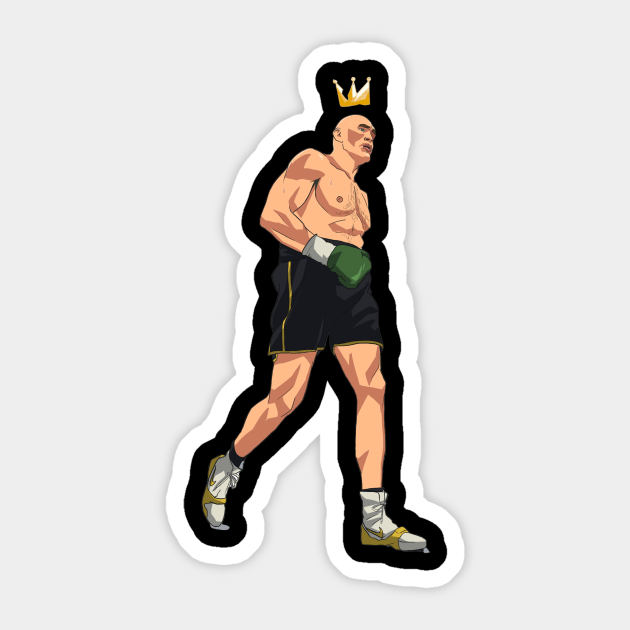 Gypsy King - Boxing - Sticker | TeePublic