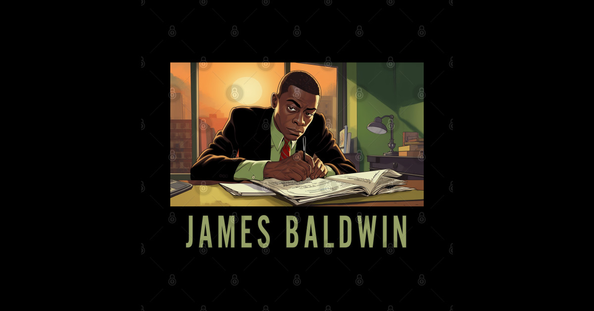 James Baldwin - James Baldwin - Sticker | TeePublic