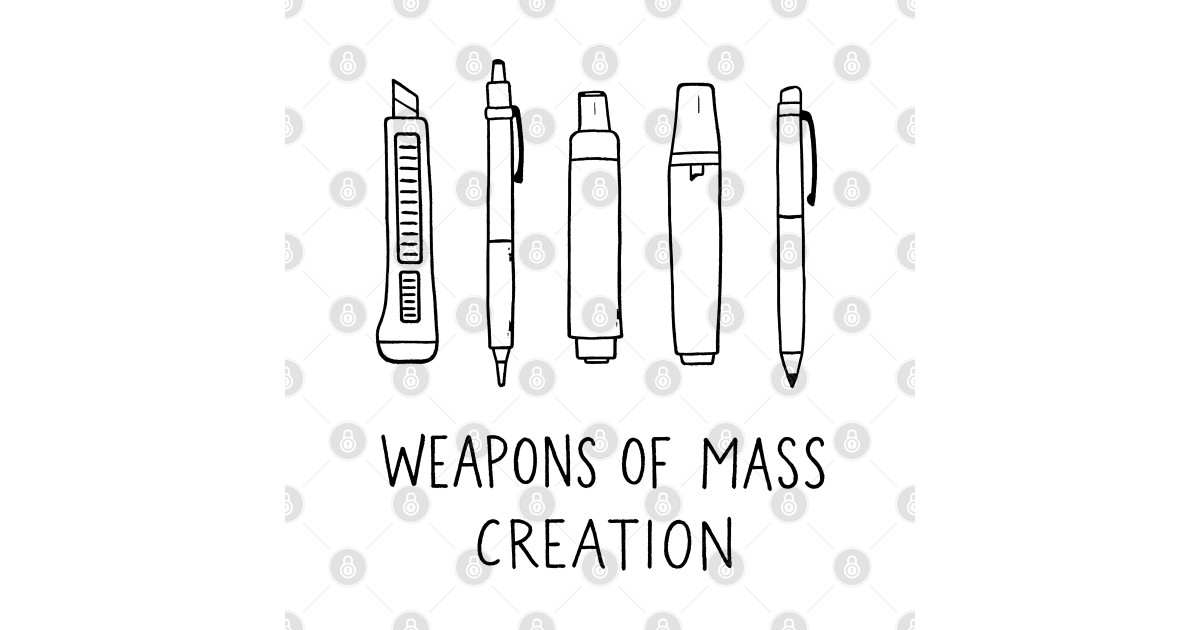 Weapons Of Mass Creation - Weapons Of Mass Creation - T-Shirt | TeePublic