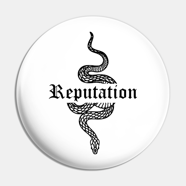 Snake Reputation In The World - Karma Midnight - Pin | TeePublic