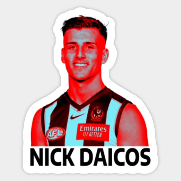 Nick Daicos: * Magpie Magic - Nick Daicos - Sticker | TeePublic
