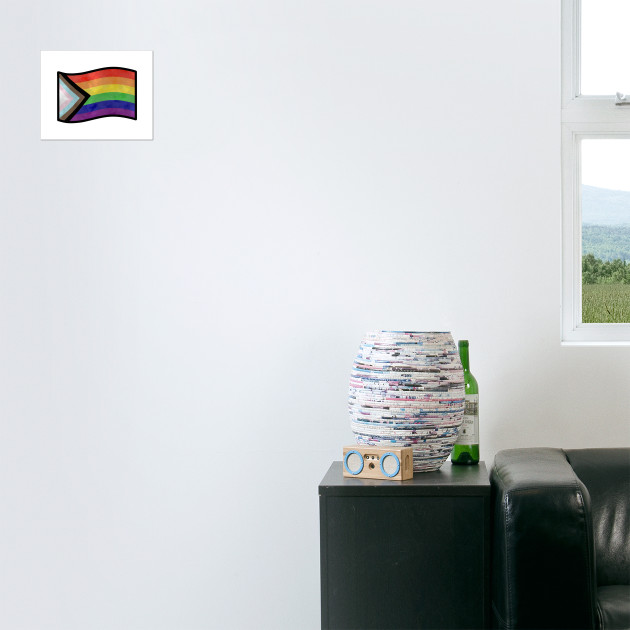 Foggy DBD Progress Pride Flag Charm - Dbd - Posters and Art Prints ...