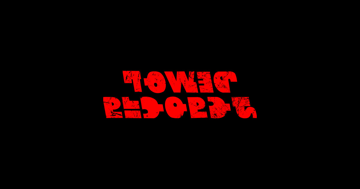 Tower Record vintage - Record Label - Sticker | TeePublic
