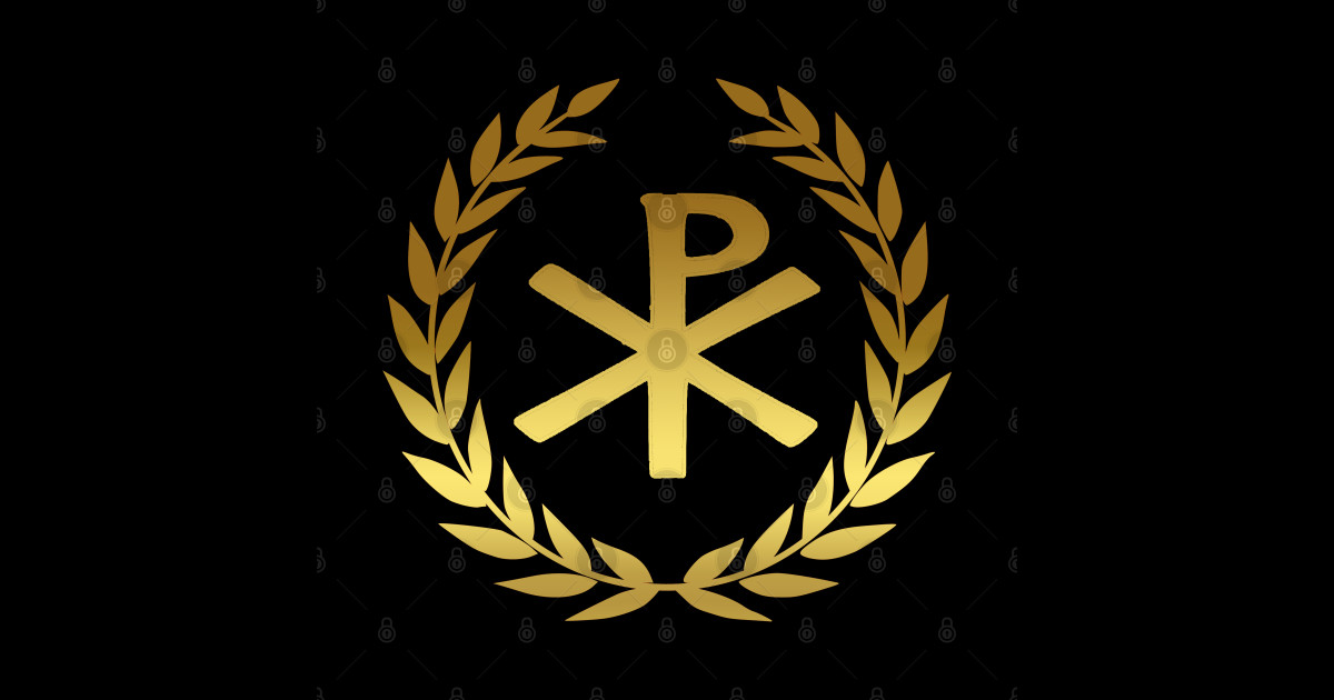Roman Empire Chi Rho - Roman Empire - Sticker | TeePublic