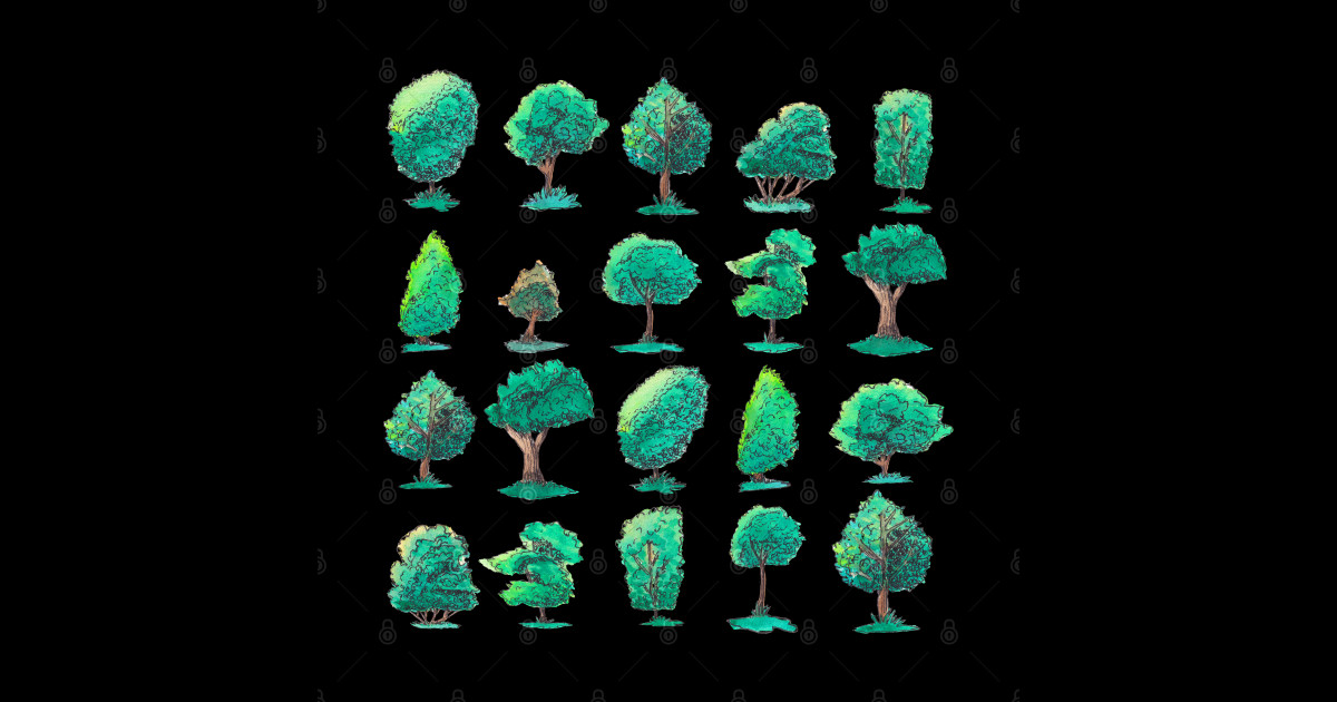 Authentic Strength - Forest - Sticker | TeePublic