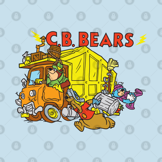 CB Bears Cartoon - Cb Bears - T-Shirt | TeePublic