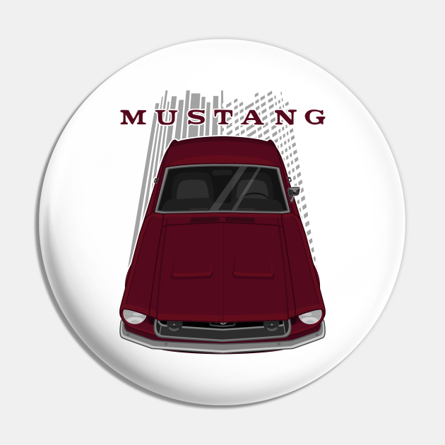 Ford Mustang Fastback 1968 - Royal Maroon - Ford Mustang Fastback 1968 ...