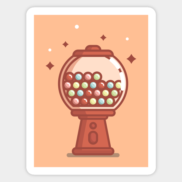 Gumball Machine - Gumball - Sticker | TeePublic
