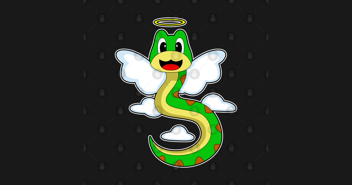 Snake Angel Angel wings - Snakes - T-Shirt | TeePublic
