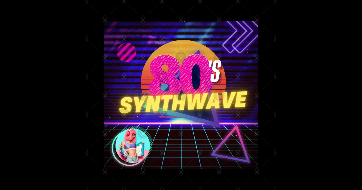 80s Synthwave! - 80s Synthwave - Sticker | TeePublic