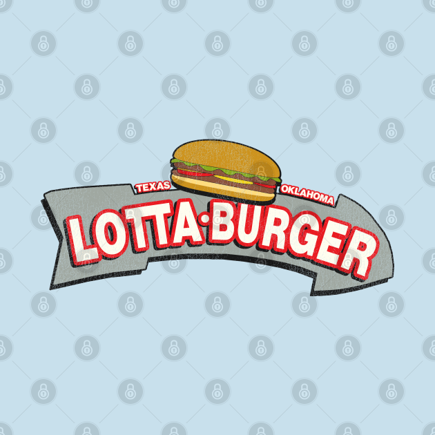 Retro Defunct Lotta Burger Fast Food Restaurant - Fast Food - T-Shirt ...