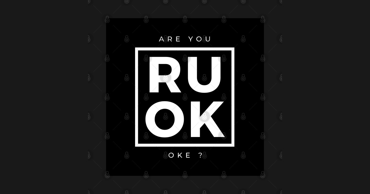 RUOK - Are You Ok - T-Shirt | TeePublic
