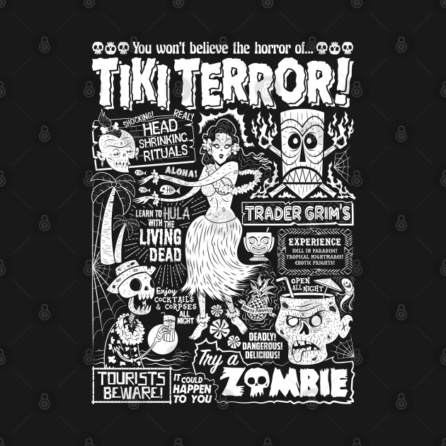 Tiki Terror! - Tiki - T-Shirt | TeePublic