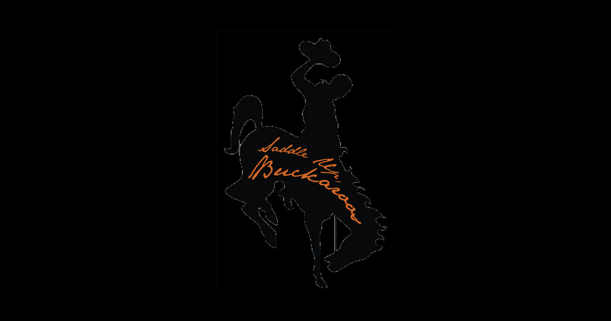 Saddle Up, Buckaroos (Orange Script) - Monticello Buckaroos - Sticker ...