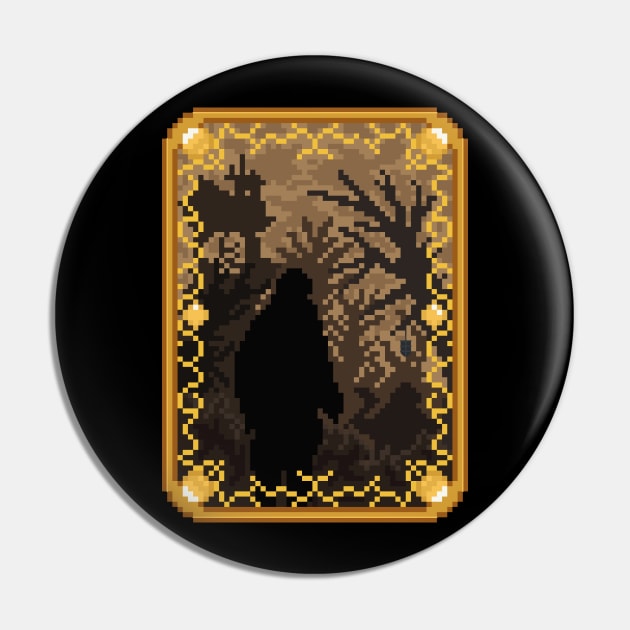 Leon Kennedy Pixel Art - Resident Evil - Pin | TeePublic