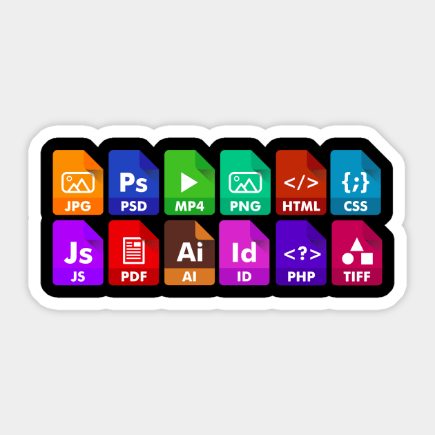 Web Developer Graphic Designer - Web Developer - Sticker | TeePublic