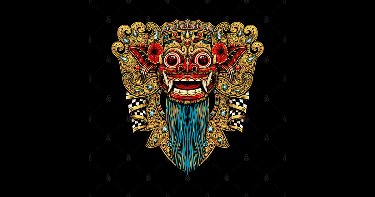 Barong Bali - Barong Bali - Sticker | TeePublic