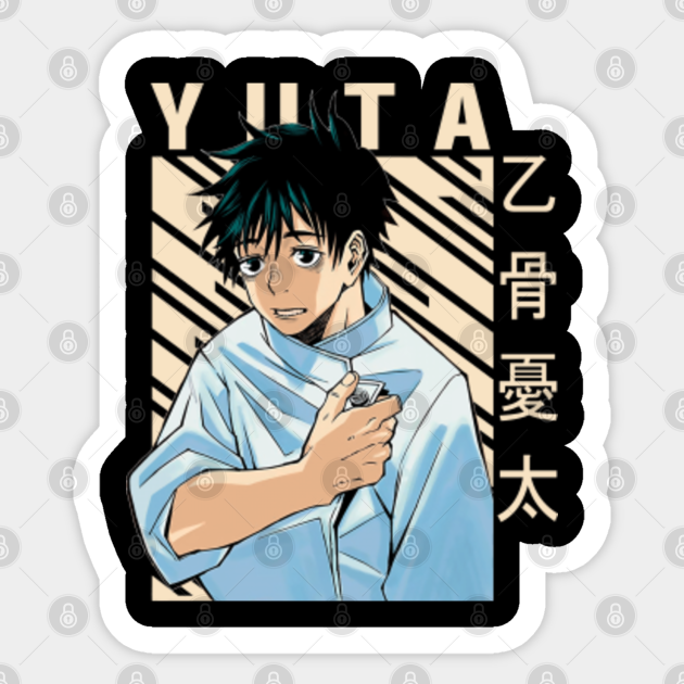 Yuta Okkotsu - Jujutsu Kaisen - Yuta Okkotsu - Sticker | TeePublic