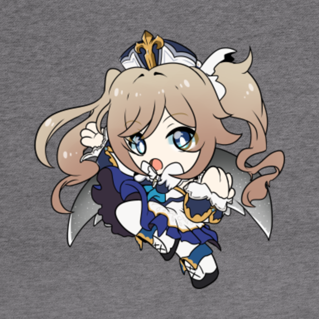 Chibi Genshin Impact Barbara - Genshin Impact - Hoodie | TeePublic