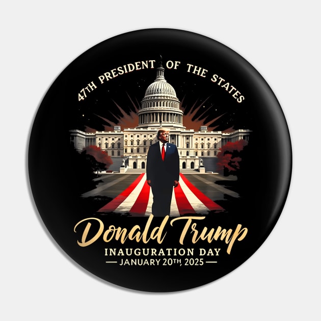 President Donald Trump Inauguration Day 2025 - Donald Trump - Pin ...