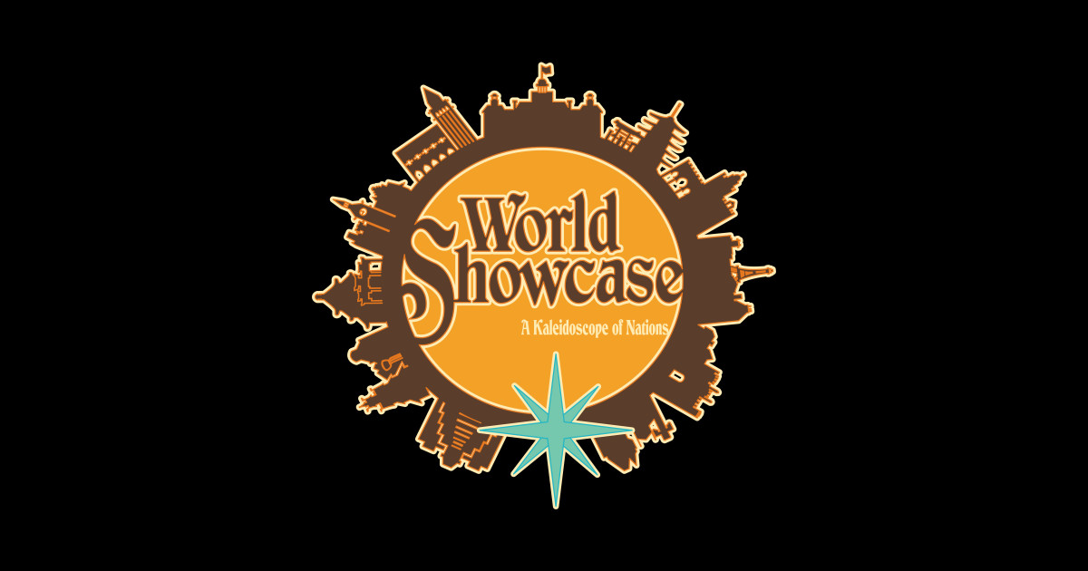 Epcot World Showcase Compass - Epcot World Showcase - Sticker | TeePublic