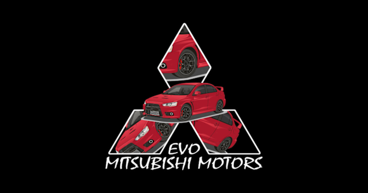 Mitsubishi Lancer EVO X - Lancer Evo X - Sticker | TeePublic