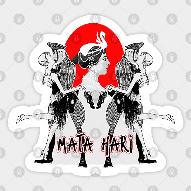 Mata Hari seduces German officer - The most famous spy! - Mata Hari Spy ...