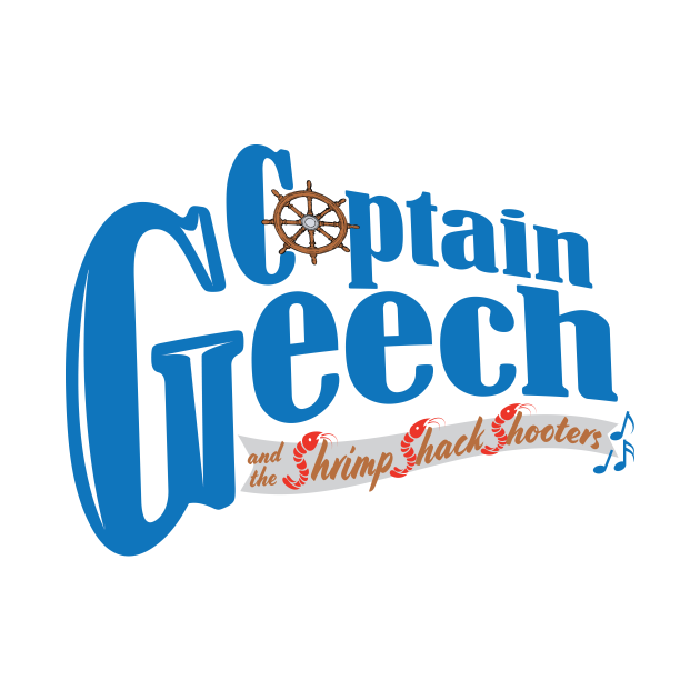 Captain Geech and the Shrimp Shack Shooters - Captain Geech - T-Shirt ...