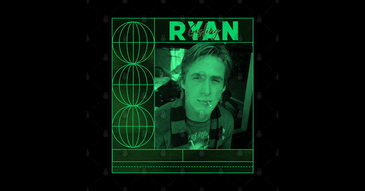 Ryan Gosling - Ryan Gosling - Sticker | TeePublic