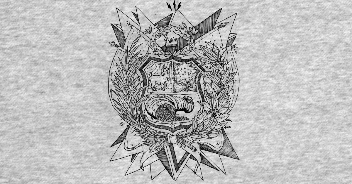 Peruvian Shield | Escudo Peruano - Peruvian - T-Shirt | TeePublic