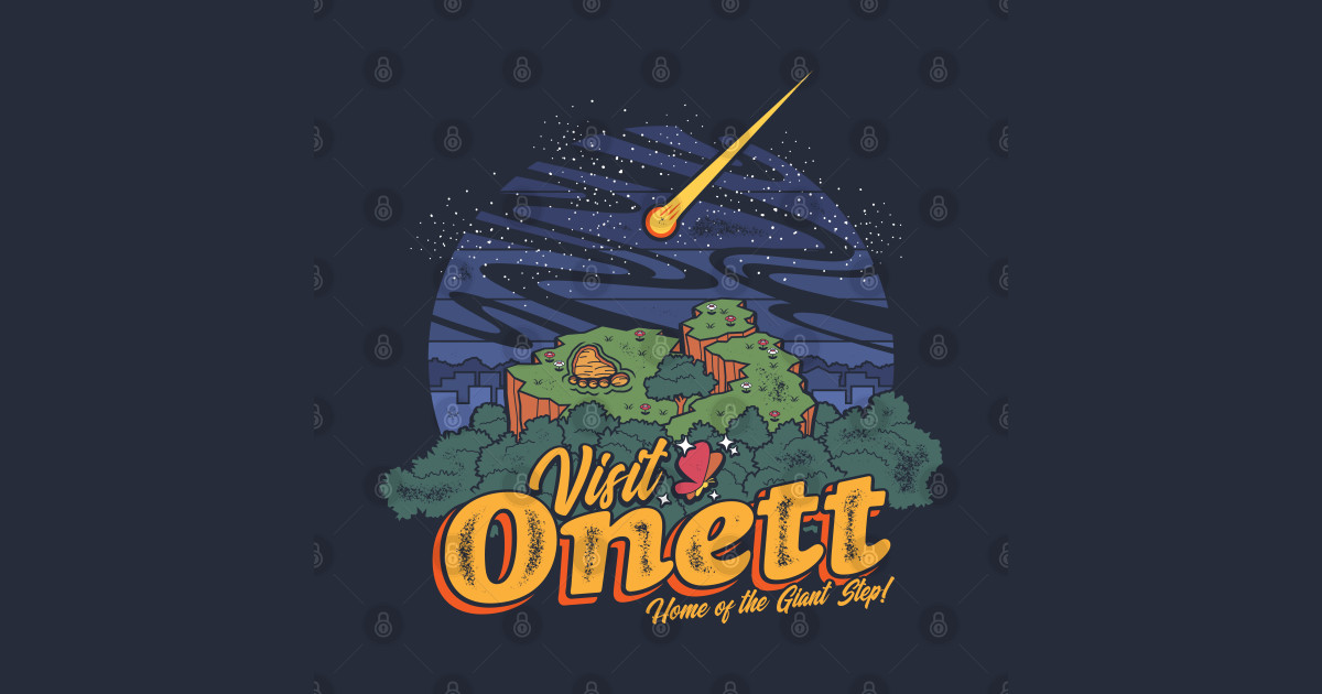Visit Onett - Earthbound - T-Shirt | TeePublic