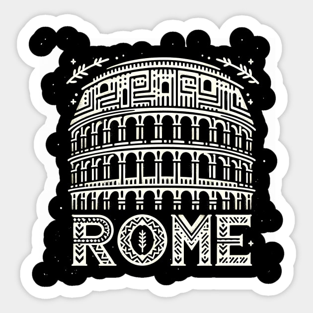 Rome – Timeless Beauty - Rome - Sticker | TeePublic