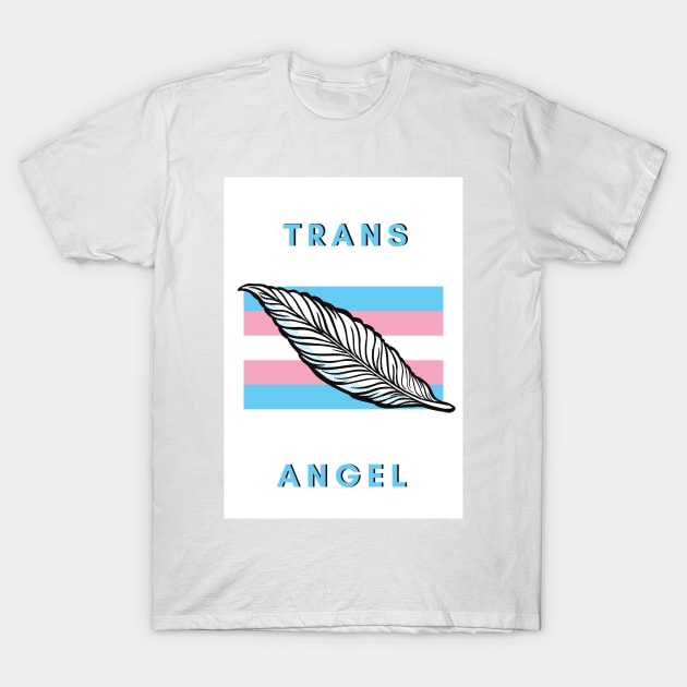 Trans Angel - Trans - T-Shirt | TeePublic