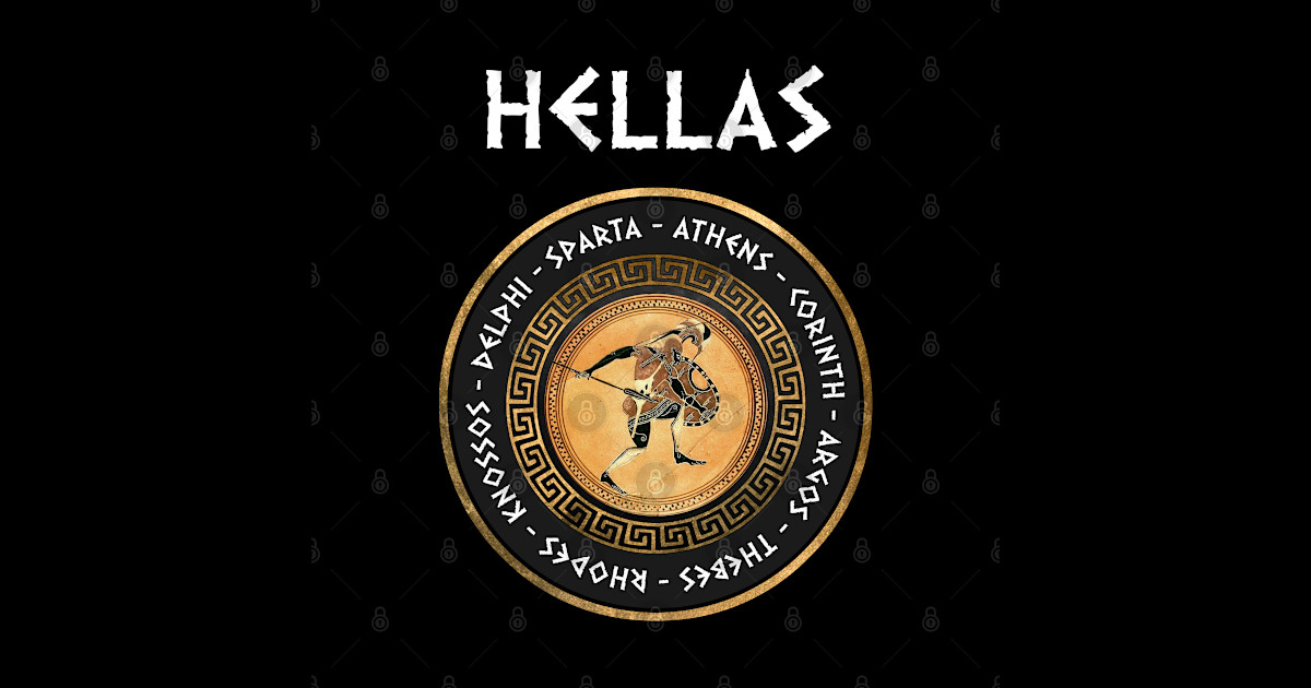Hellas Ancient Greece Cities Greek Hoplite Symbol - Ancient Greece ...