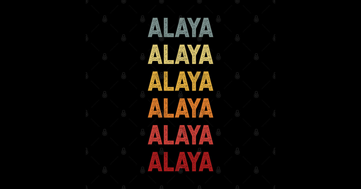 Alaya Name Vintage Retro Gift Called Alaya - Alaya - Pin | TeePublic