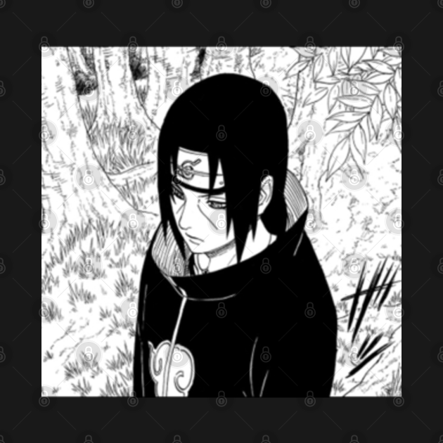 Naruto - Itachi Uchiha,Manga, - Naruto - T-Shirt | TeePublic