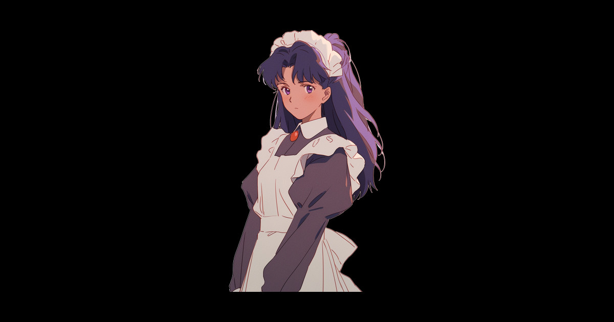 Misato Katsuragi Neon Genesis Evangelion Maid Dress! - Misato Katsuragi ...