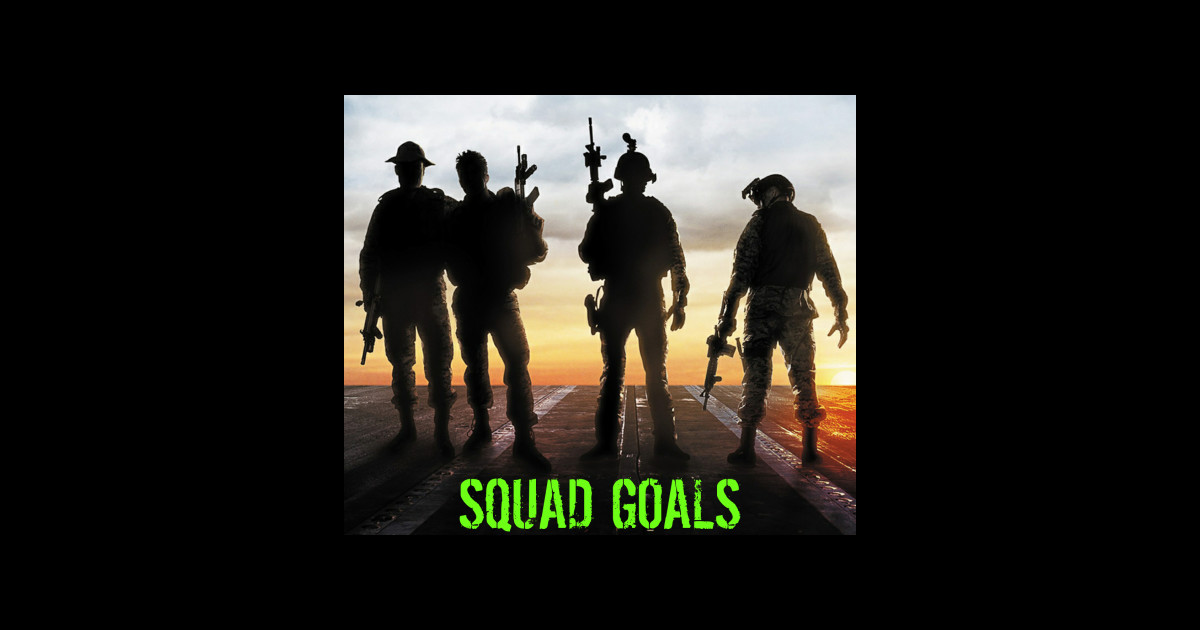 Squad Goals - Squad - Sticker | TeePublic