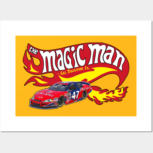 Cal Naughton Jr / The Magic Man HOT FLAMES - Ricky Bobby - Posters and ...