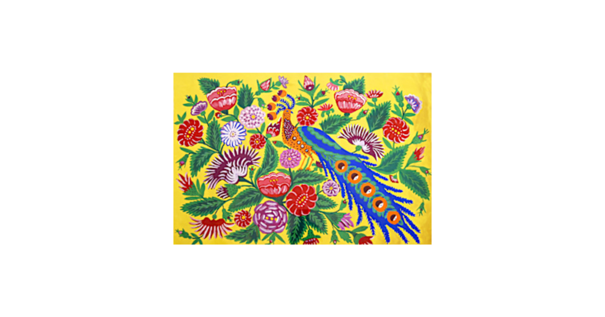 Maria Prymachenko Bird Art Print Птах Ukrainian Folk Art - Maria ...