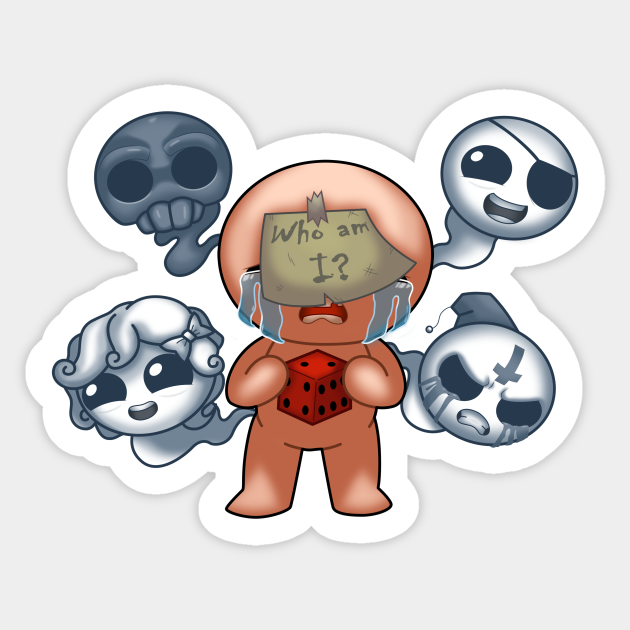 Who Is Isaac? - Isaac - Sticker | TeePublic