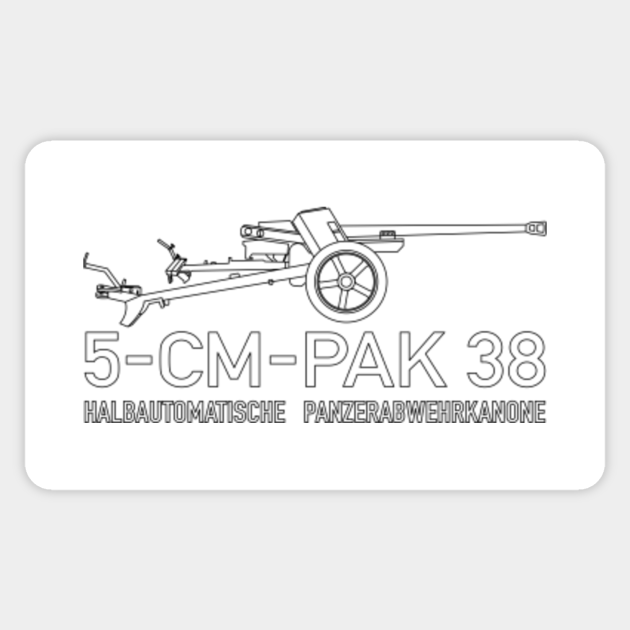5 cm PaK 38 German WW2 Anti-tank Gun Blueprint Diagram Gifts - 5 Cm Pak ...
