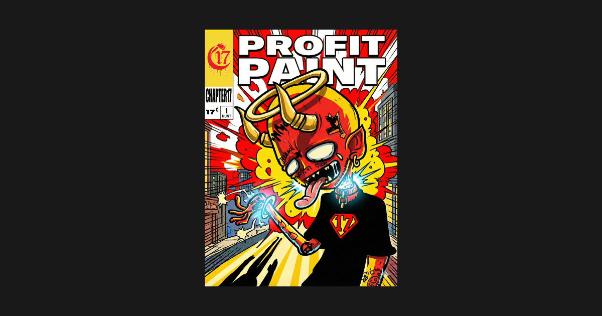 Ouija Macc Profit Paint Comic Book Cover - Juggalo - T-Shirt | TeePublic