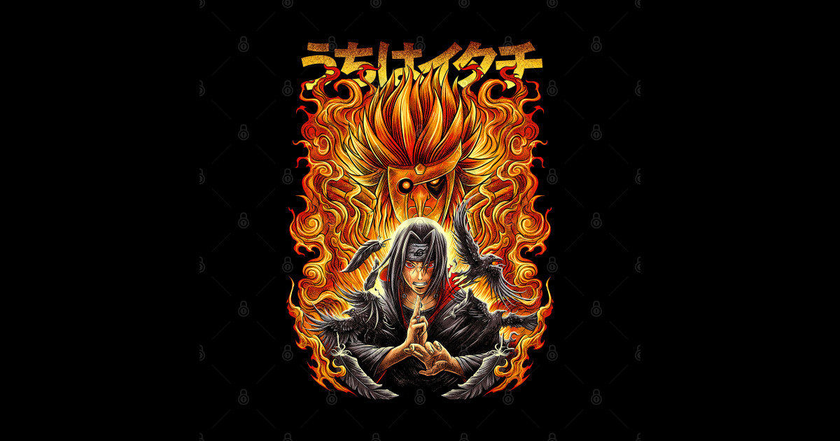 Itachi Susano'o Design Art - Uchiha Obito - Sticker | TeePublic