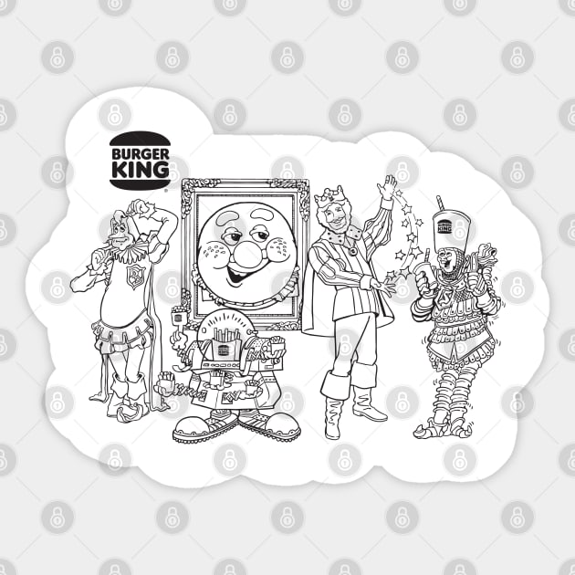 burger king coloring pages printable