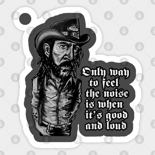 Lemmy (Motorhead) Tribute - Lemmy Kilmister - Sticker | TeePublic
