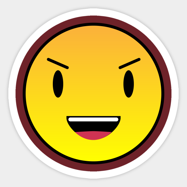 Troublemaker Emoji - Emoji - Sticker | TeePublic